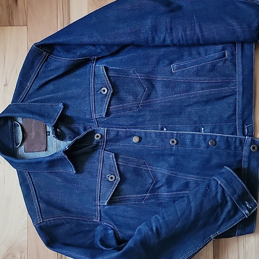 Bravestar Ironsides Jacket 21oz Selvedge Denim - Gem